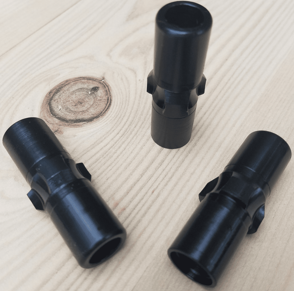 HK Style Extended Base 3-Lug Suppressor adapter – In Lead We Trust